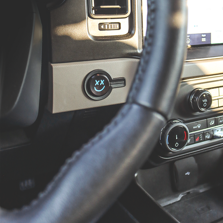 Push-to-Start Button SMILEY - Ford Bronco 2021 & Up | Bonobo Products